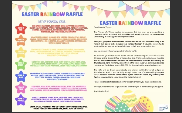 Enter raffle to win EASTER RAINBOW RAFFLE hosted by Jessie Younghusband ...