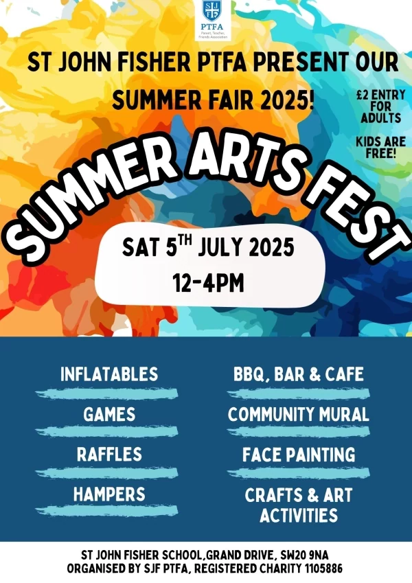 Enter raffle to win St John Fisher PTFA Summer Fair Raffle 2025 hosted ...